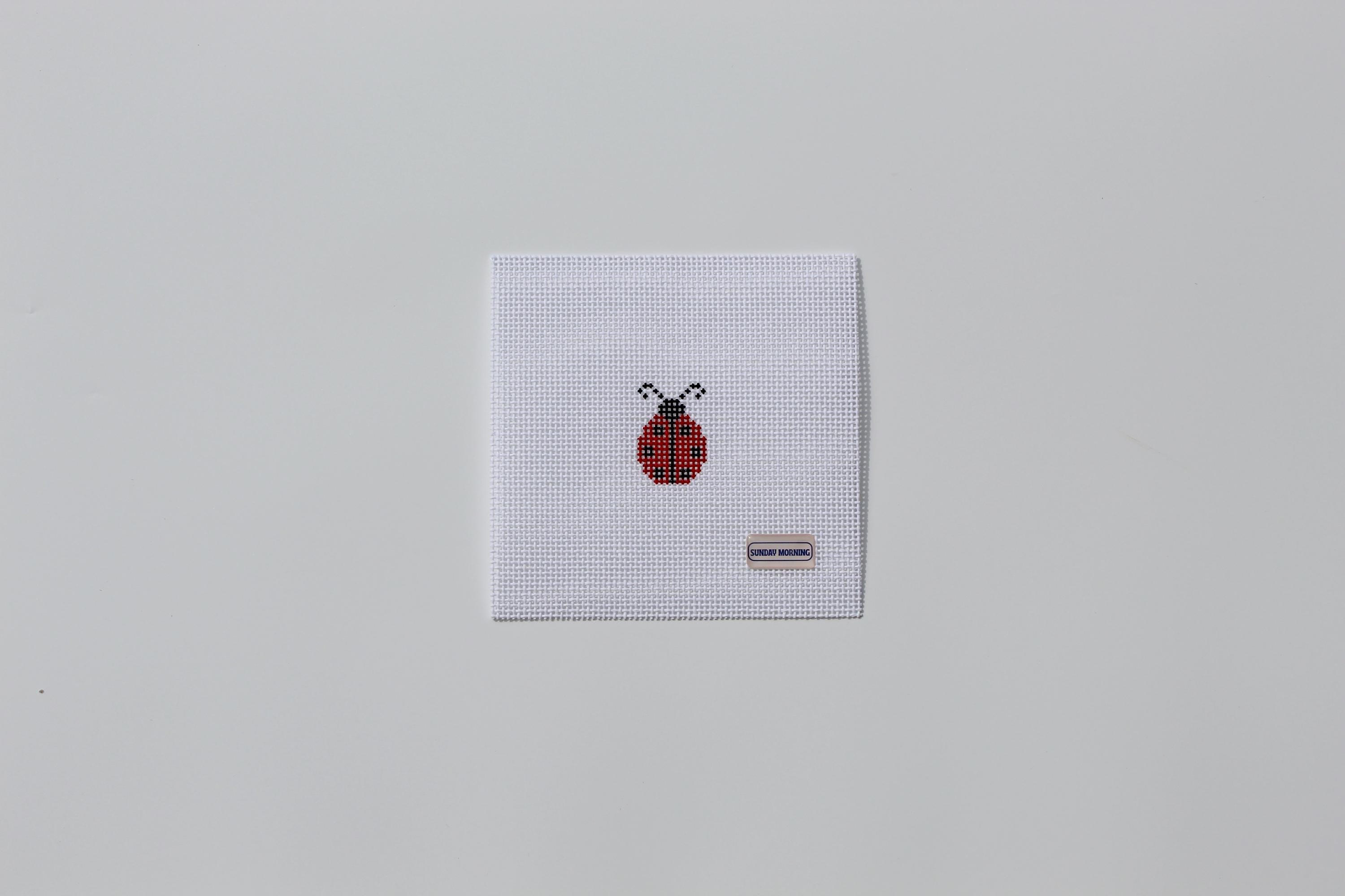 Mini Ladybug Needlepoint Canvas - Etsy