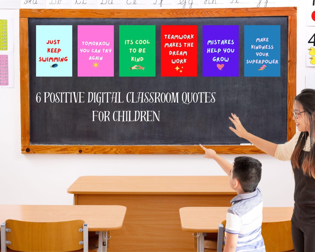 Elevate Your Classroom: Motivational Quotes That Make a Difference - Etsy