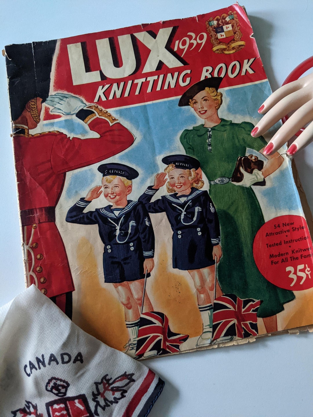 AS IS Vintage 1939 Lux Knitting Pattern Magazine Booklet - Etsy