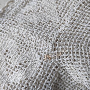 Antique 1910s 1920s Heart Motif Filet Crochet Yoke - Etsy