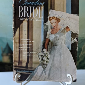 RARE Vintage 1950s Canadian Bride the Bride's Book - Etsy