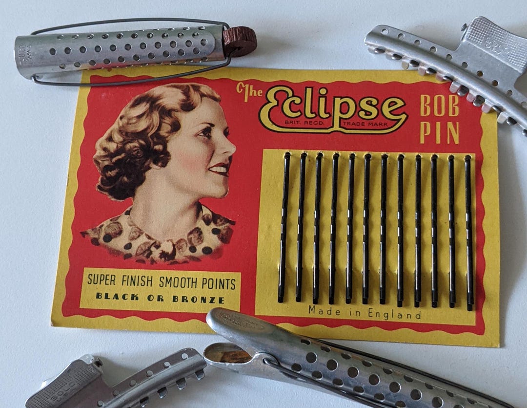 Vintage 1930s Bobby Pins on Original Card - Etsy