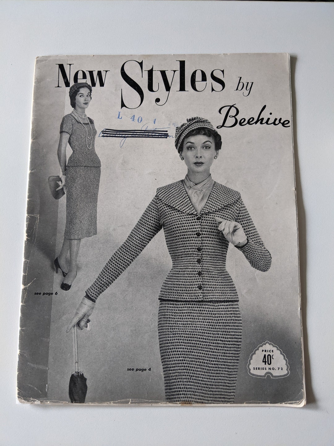 Vintage 1950s new Styles by Beehive Knitting Pattern Booklet. - Etsy
