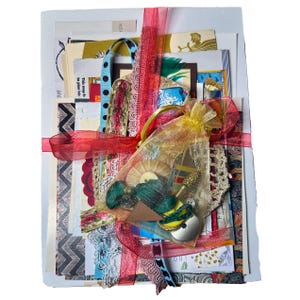 Mystery Junk Journal Bundle - New and Old Papers, Ephemera, Die Cuts ...