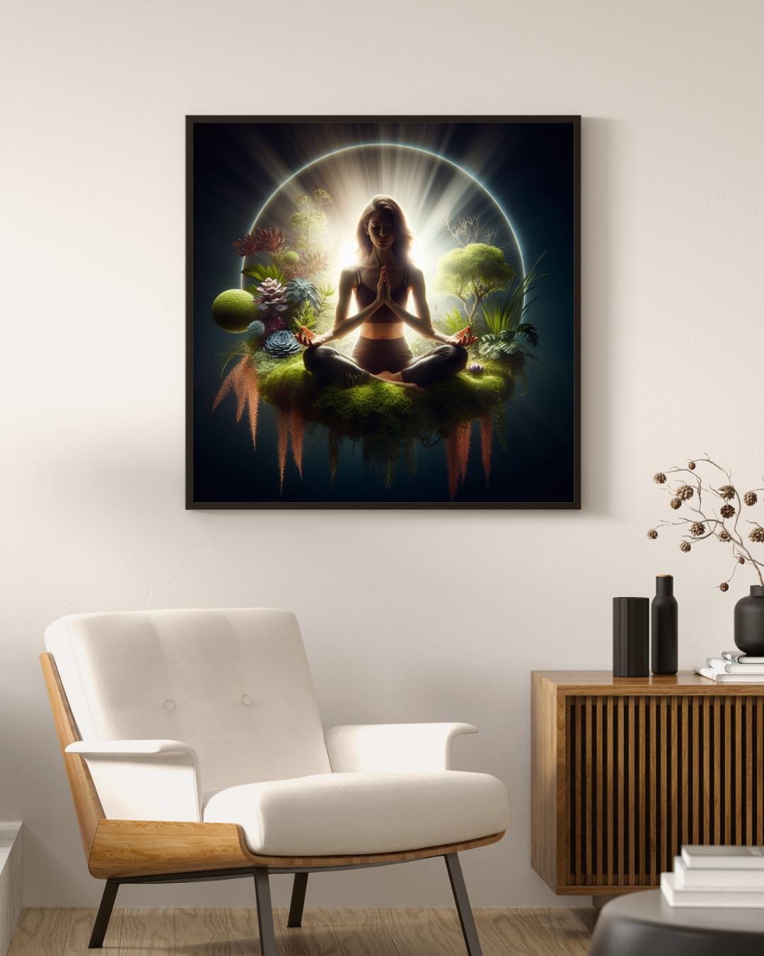 Inside Meditation Mural - Etsy