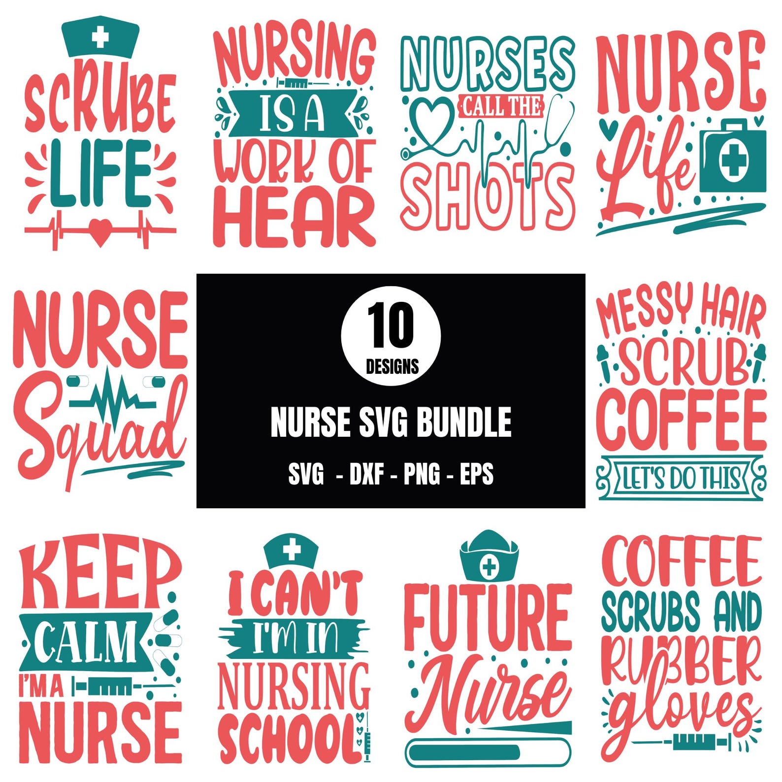 Nurse Bundle, Nurse Svg Bundle, Nursing Bundle, Nurse Svg,nursing Svg ...