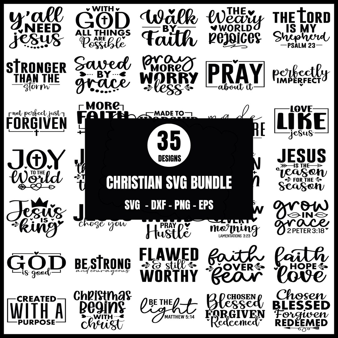 Christian Svg, Faith Svg,bible Verse Svg, Religious Svg,church Svg ...