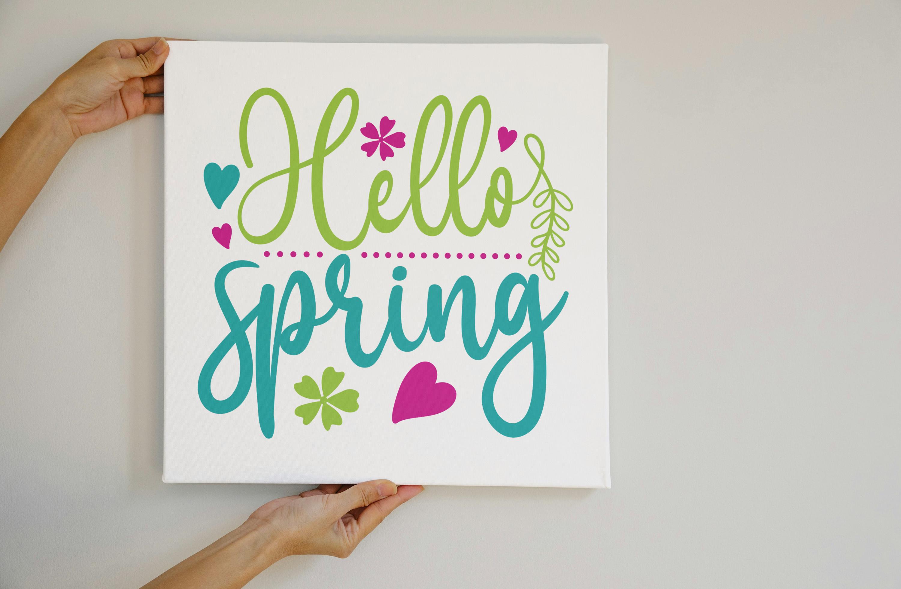 Spring Bundle Svg, Spring Svg, Spring Quote Svg, Spring Svg File ...
