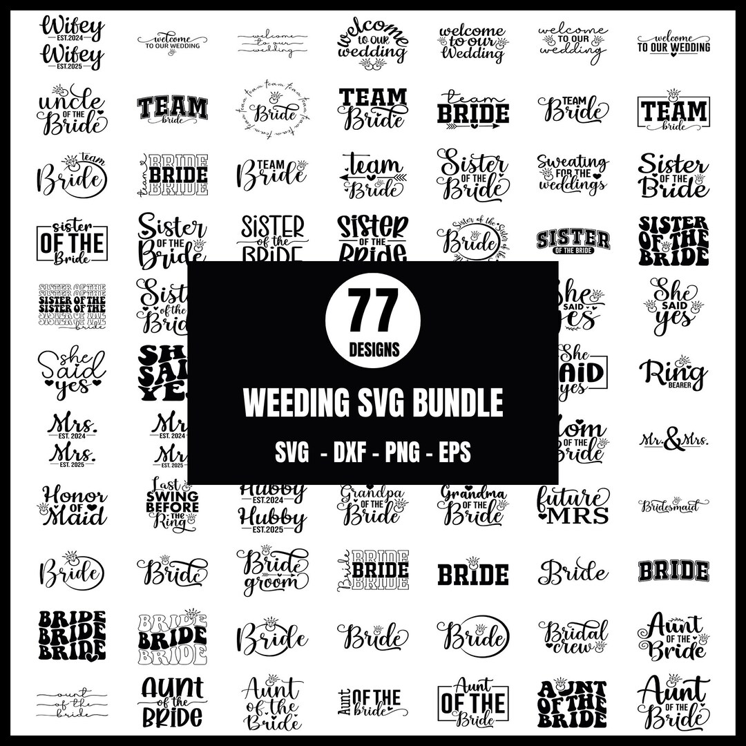 Weeding Svg, Vinyl Weeding Svg, Bride Svg, She Said Yes Svg, Weeding ...