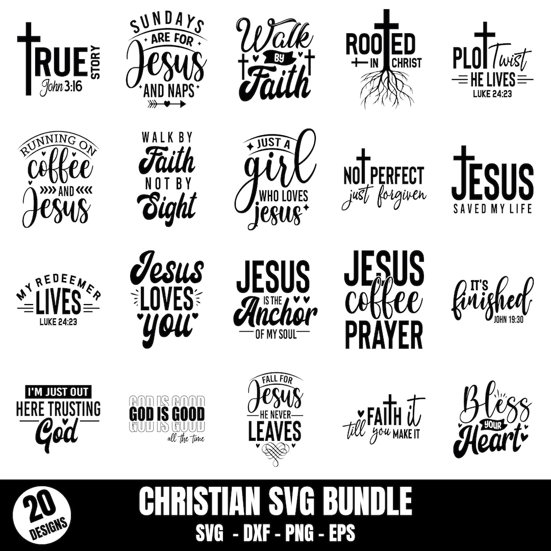 Christian Svg, Faith Svg, Bible Verse Svg, Jesus Svg Cross Svg, Prayer ...