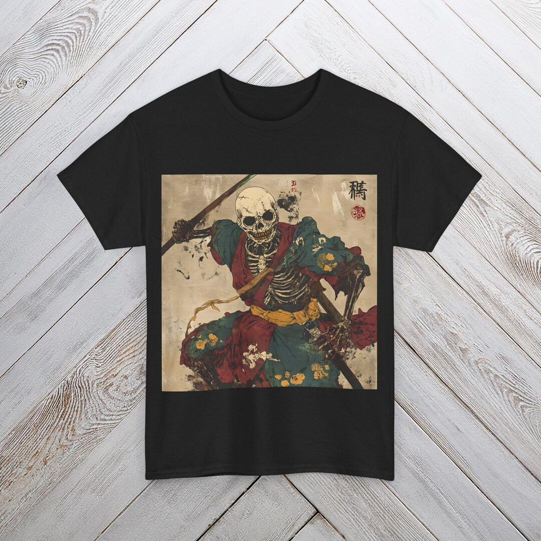 Jigoku-nin Skeleton - Kuniyoshi, Japanese Style UNISEX S M L XL 2XL 3XL ...