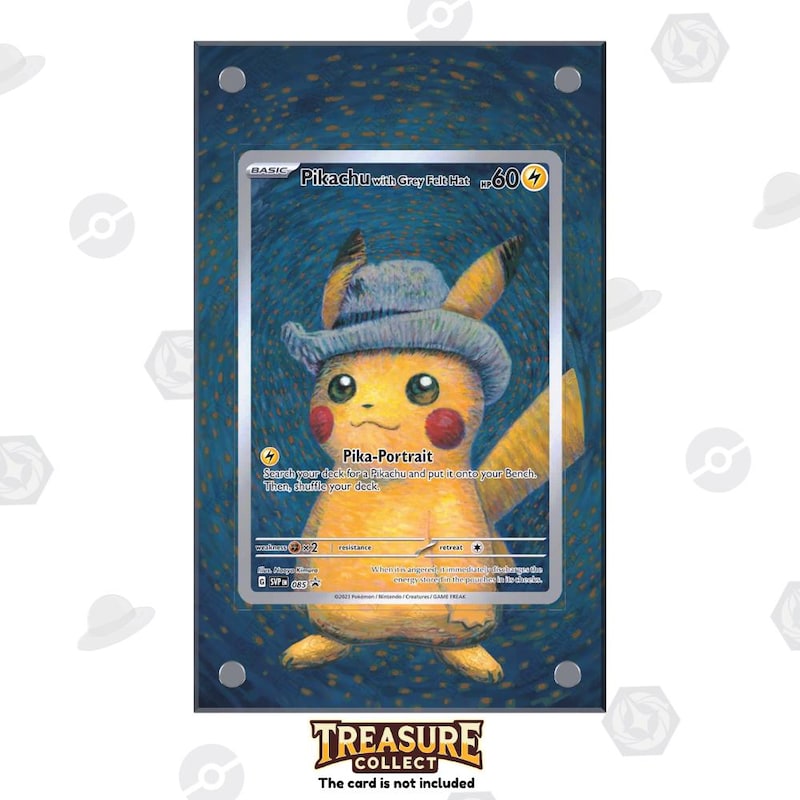 Pikachu Grey Felt Hat - Etsy