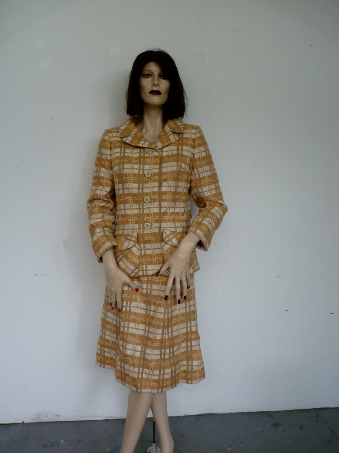 Traje de mezcla de lana vintage Frederick Nelson Seattle - Etsy España