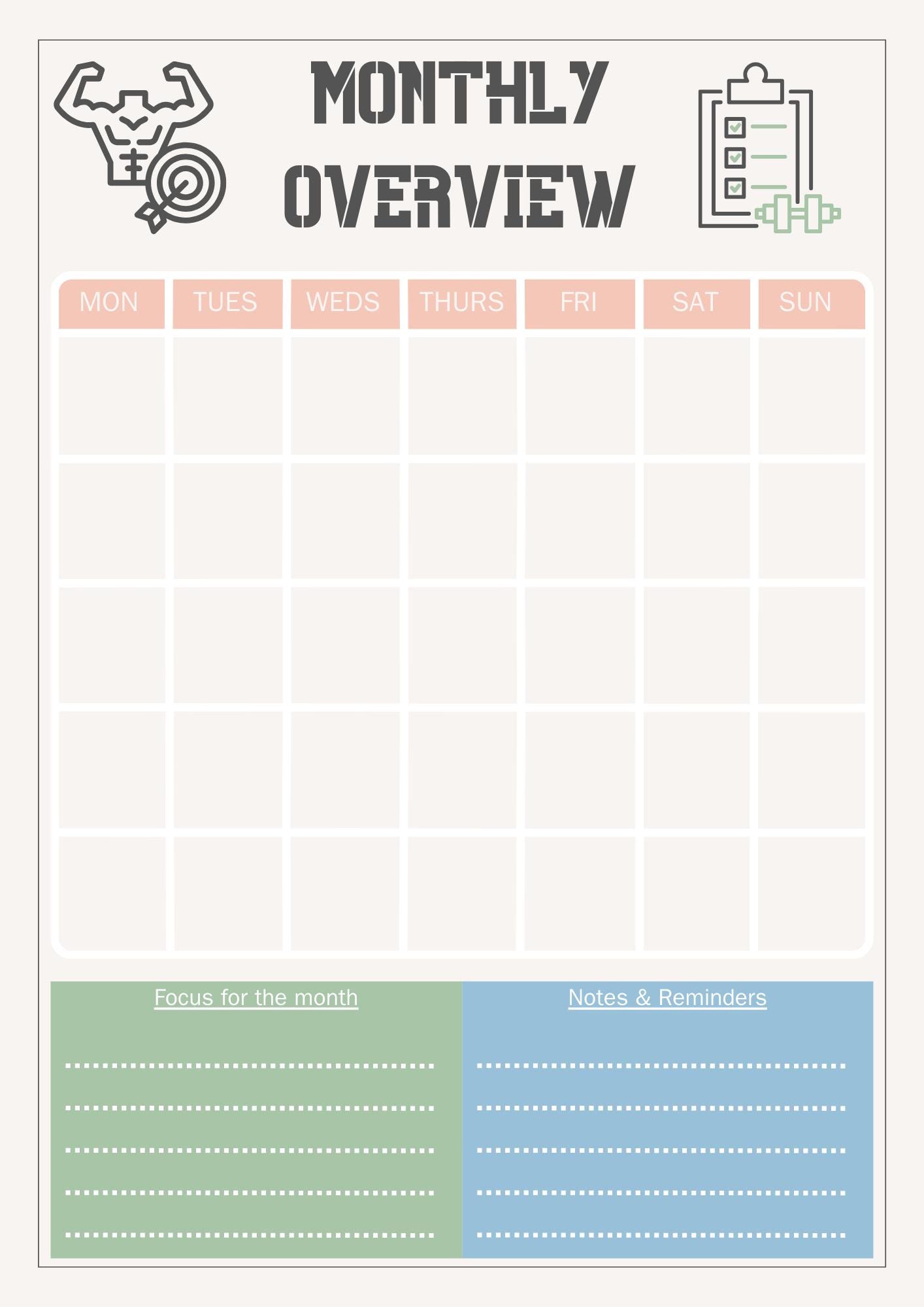 Workout Journal Fit Happens Fitness Journal - 16-Week Goal Tracker & Daily Gratitude Notebook ...