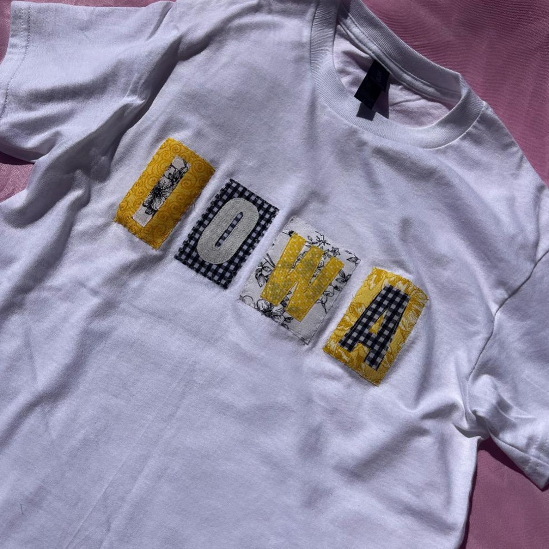 Custom College Block Letter Tee! - Etsy