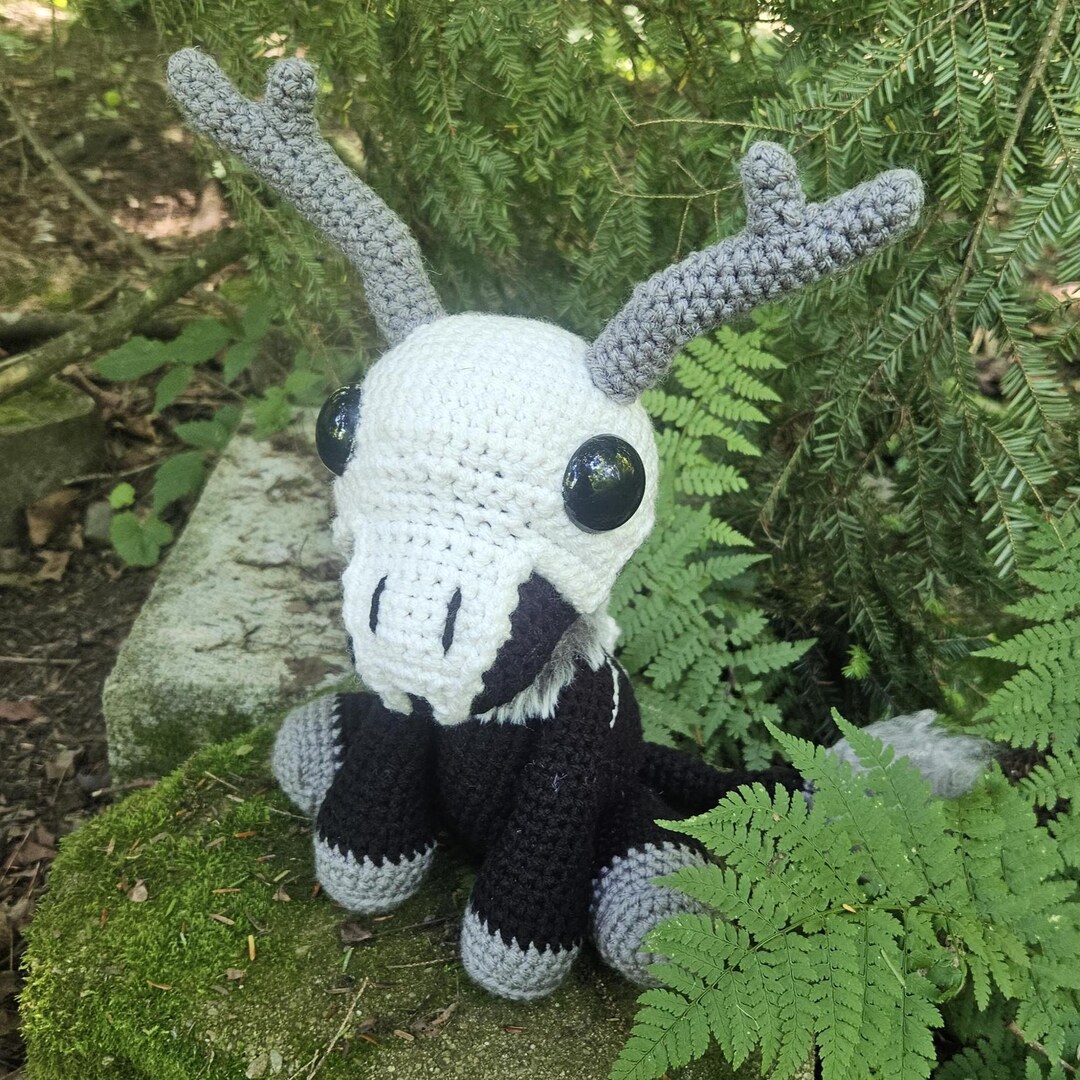 Wendigo Cryptid Crocheted Plushie - Etsy
