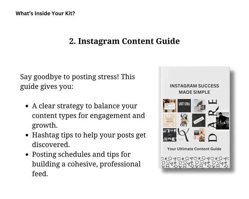 Instagram Template Branding Kit Instagram Bundle Instagram Feed Mockup ...