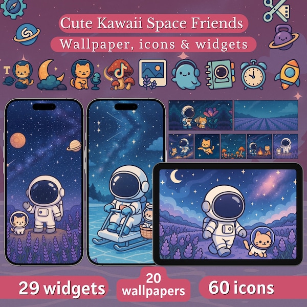 Space Wallpaper - Etsy