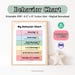 Printable Behavior Chart for Kids Color Coded Reward Chart Gentle ...