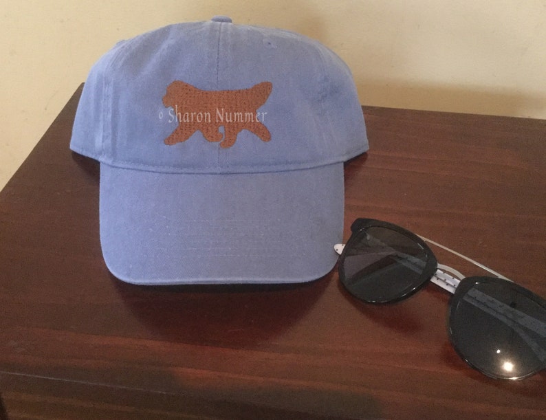 Original Newfoundland Dog Embroidered Baseball Hat Cap by S | Etsy
