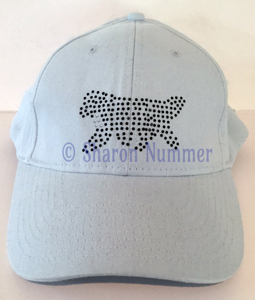 Original Newfoundland Dog Rhinestone Bling Hat Baseball Cap by S Nummer ...