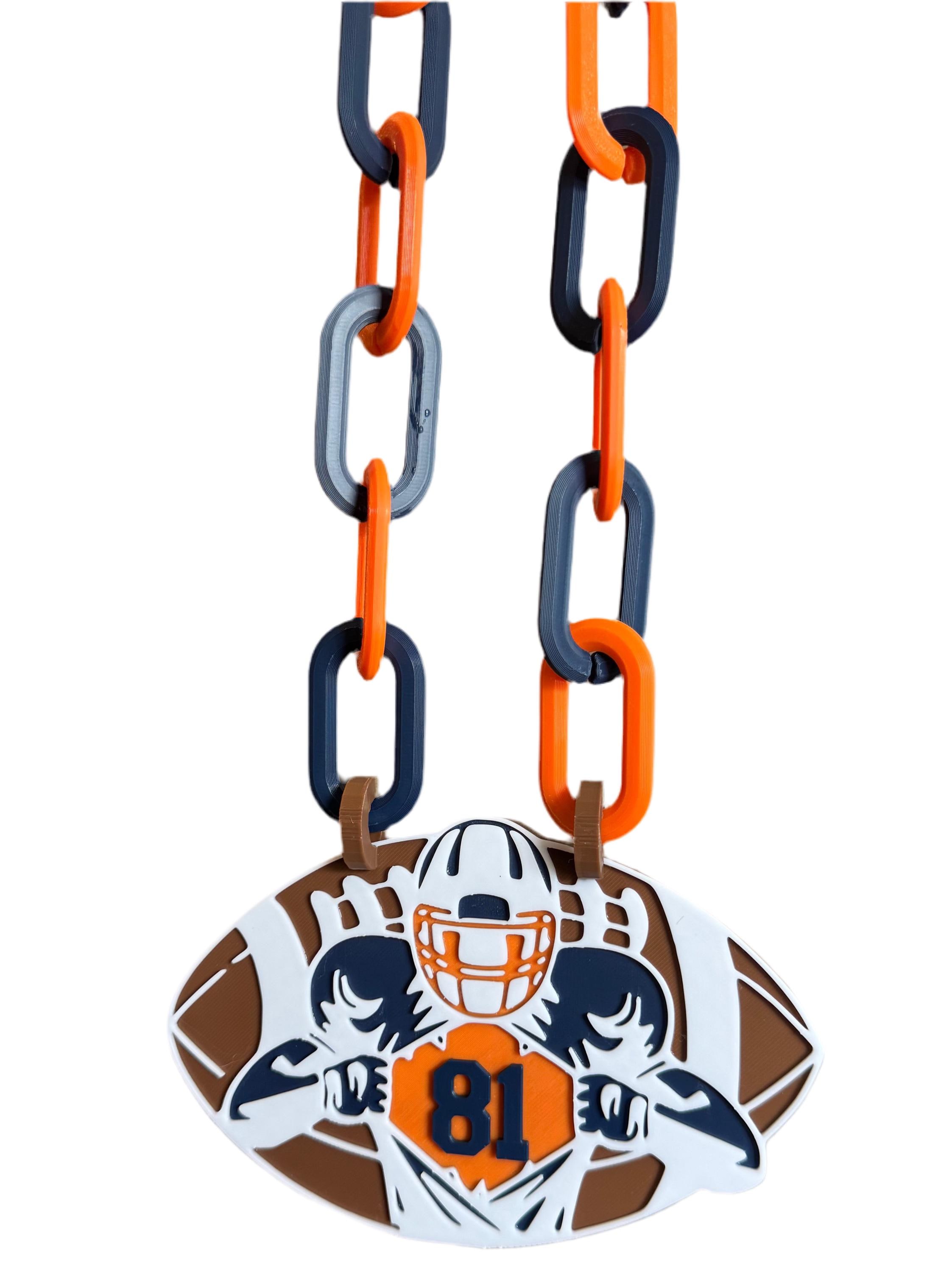 Football Chain , Football Player , Custom Football Number, Football ...