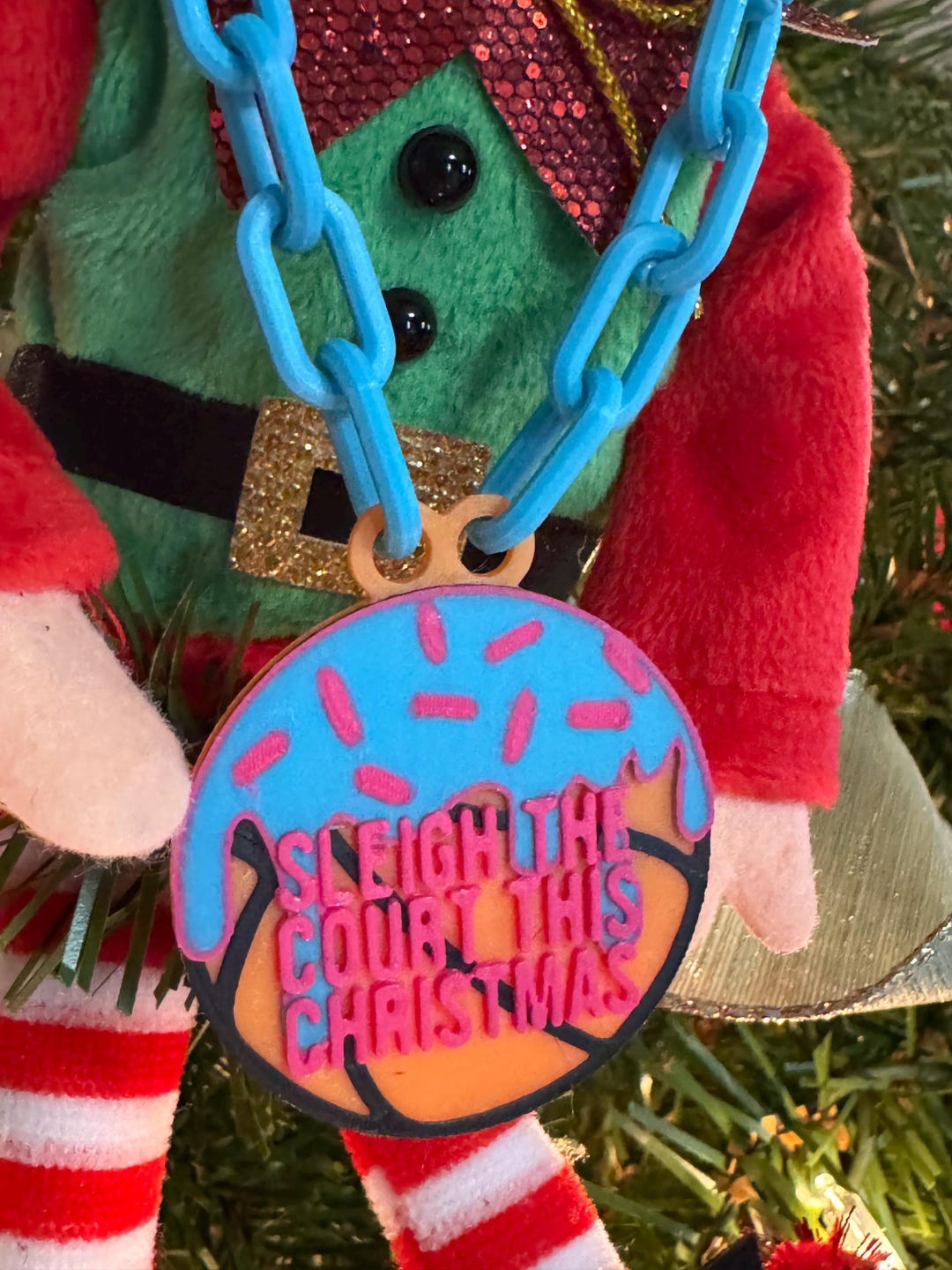 Doll/elf Basketball Drip Sport/hype Chain Necklace, Elf Swag, Elf Ideas ...