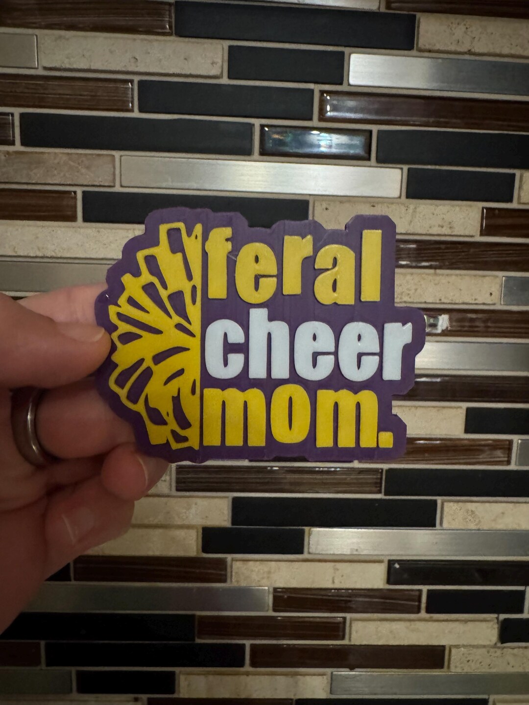 Cheer, Cheerleader, Biggest Fan, Bogg Bag Accessories , Charms, Bits ...