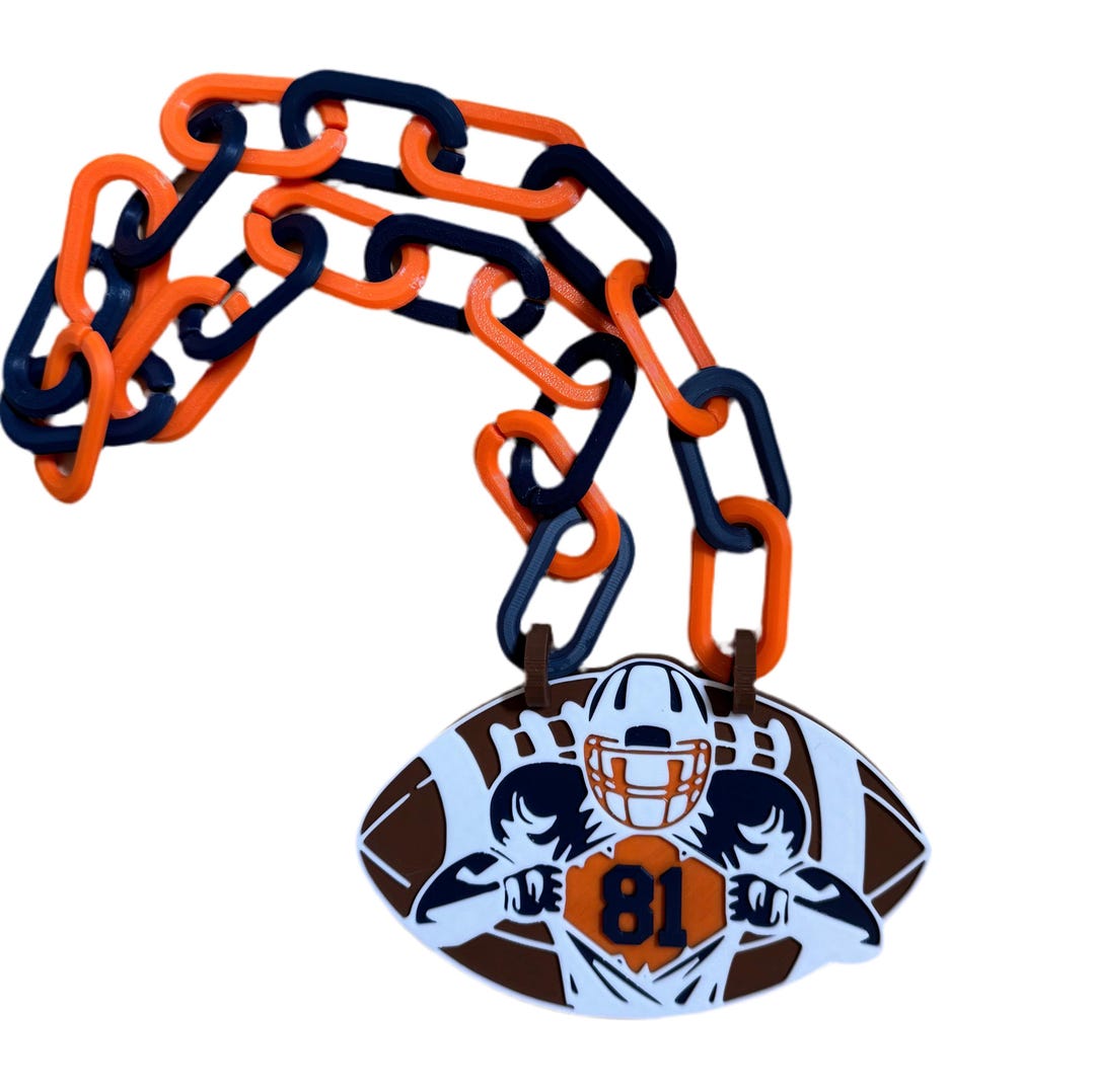 Football Chain , Football Player , Custom Football Number, Football ...