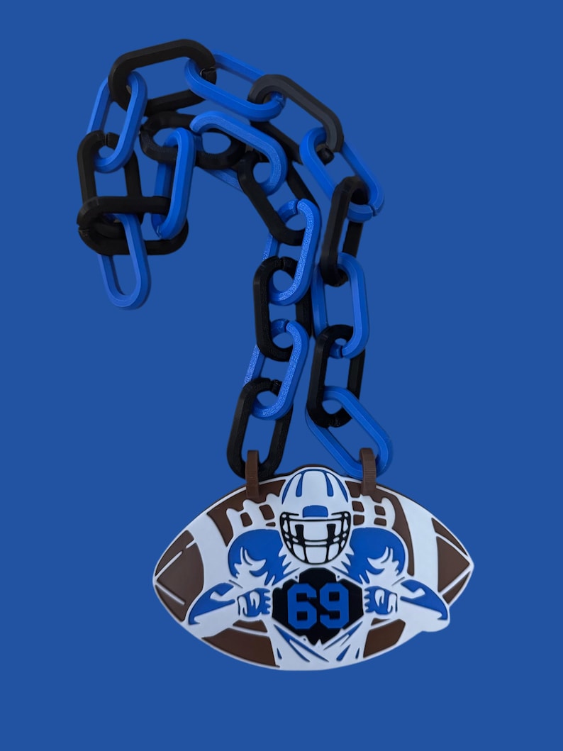 Football Chain , Football Player , Custom Football Number, Football ...