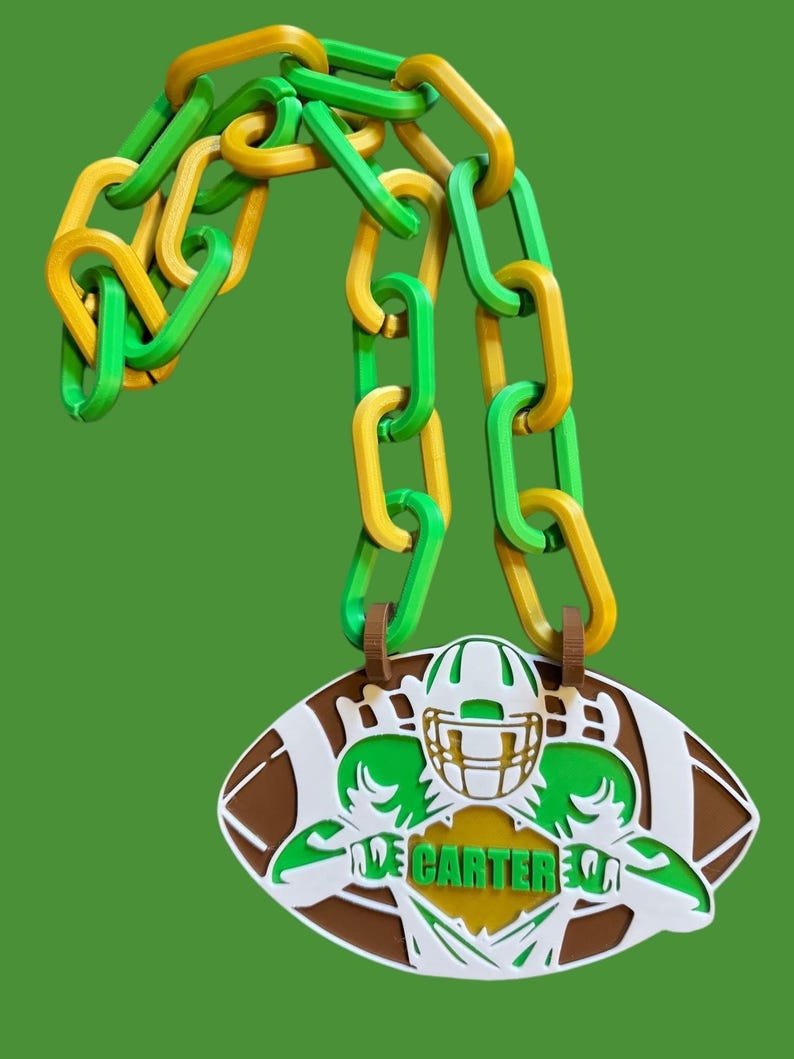 Football Chain , Football Player , Custom Football Number, Football ...