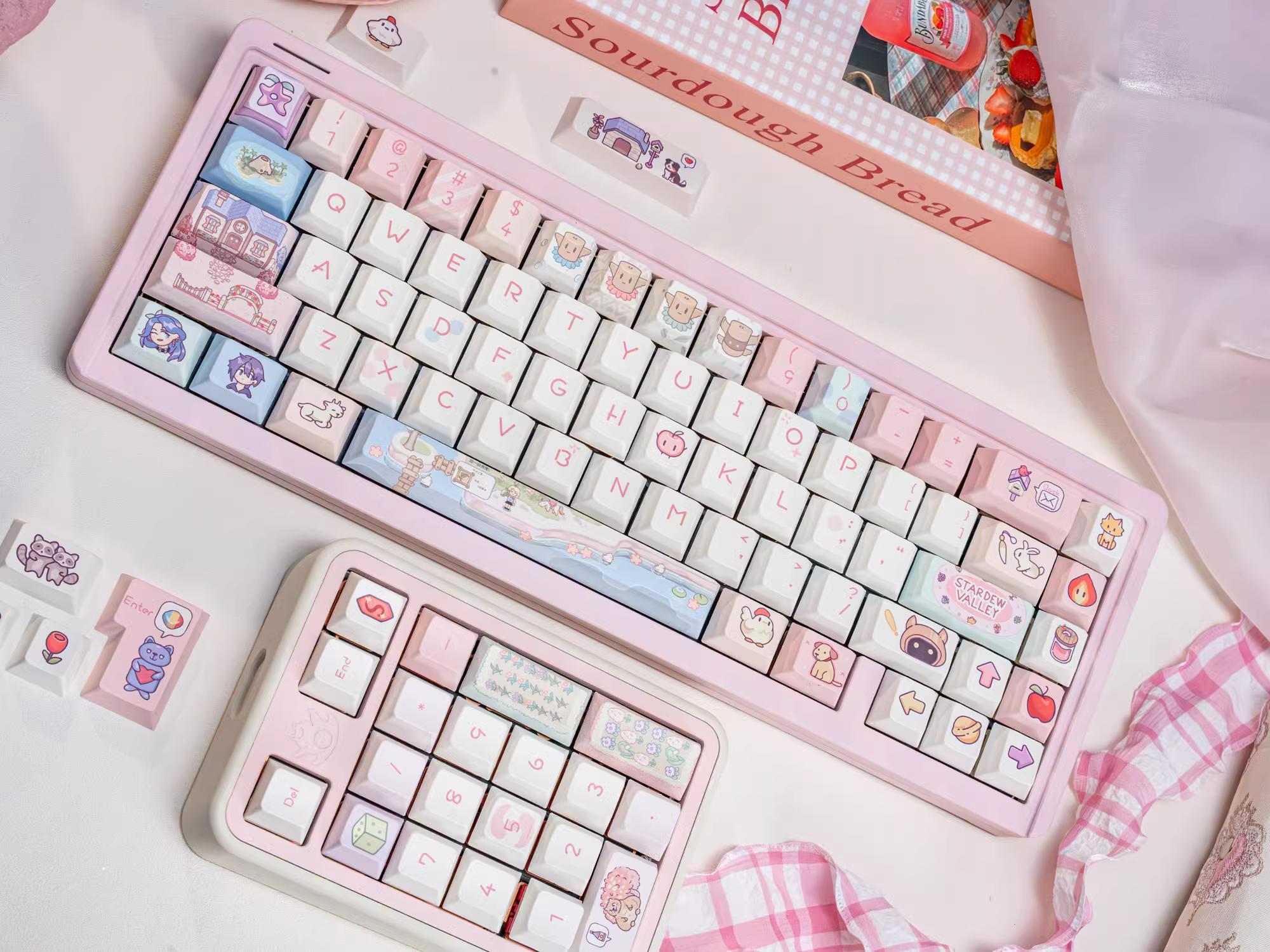 Cute Stardew Valley Theme Keycap Set for Mechanical Keyboard, Cherry ...