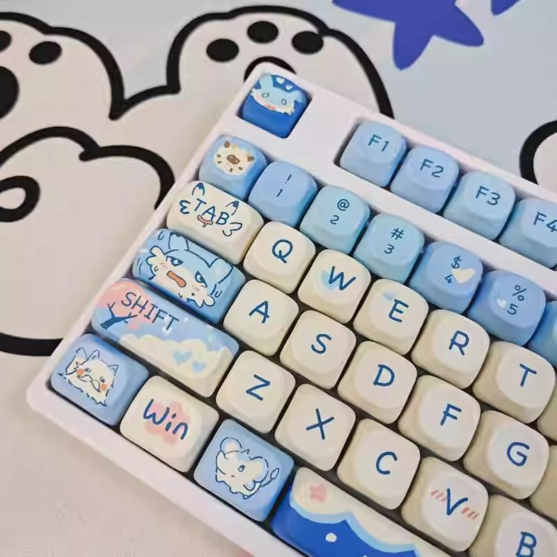 Blue Switch Keycaps - Etsy