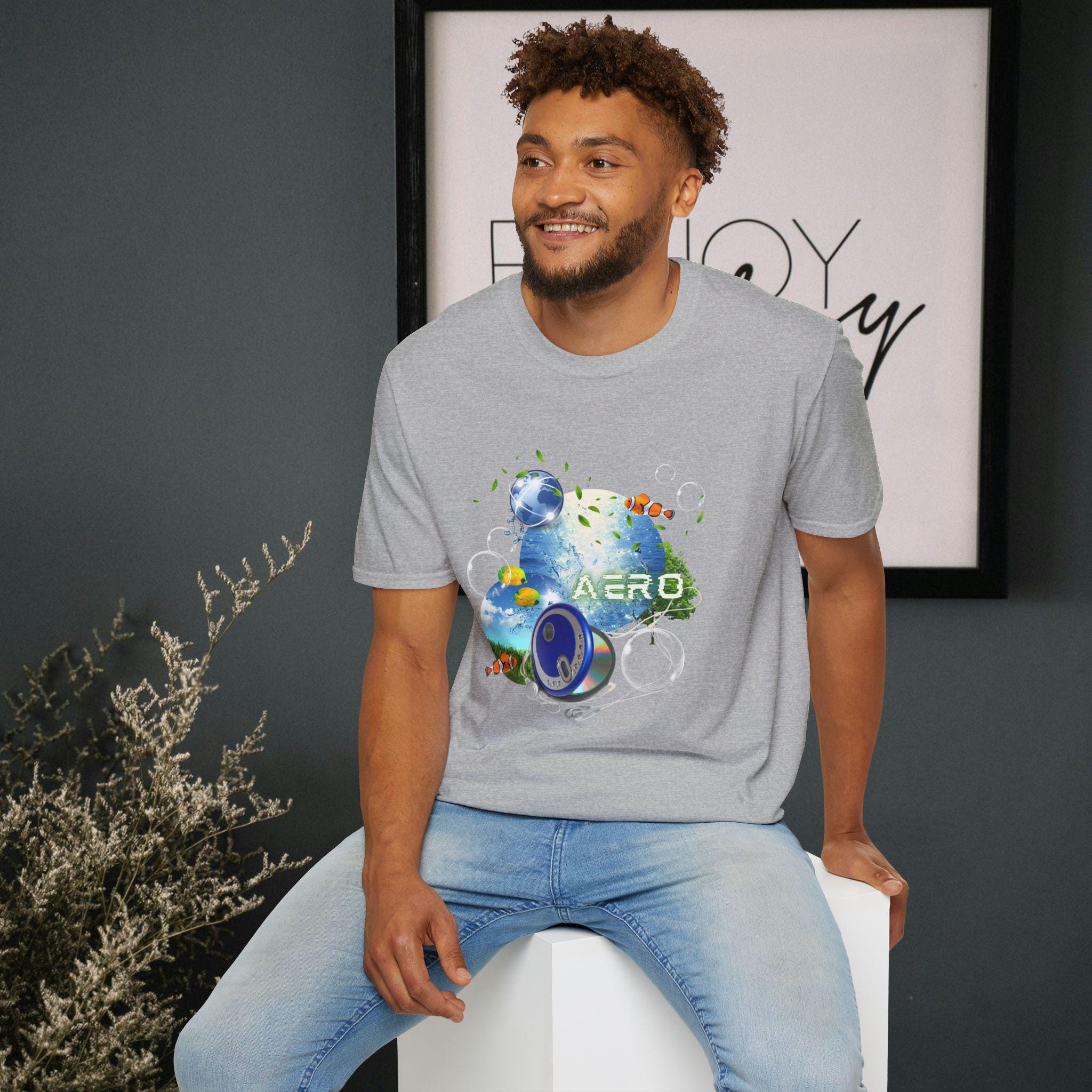 Retro Frutiger Aero Shirt - Nostalgic Cybercore Graphic Tee | Old Web ...