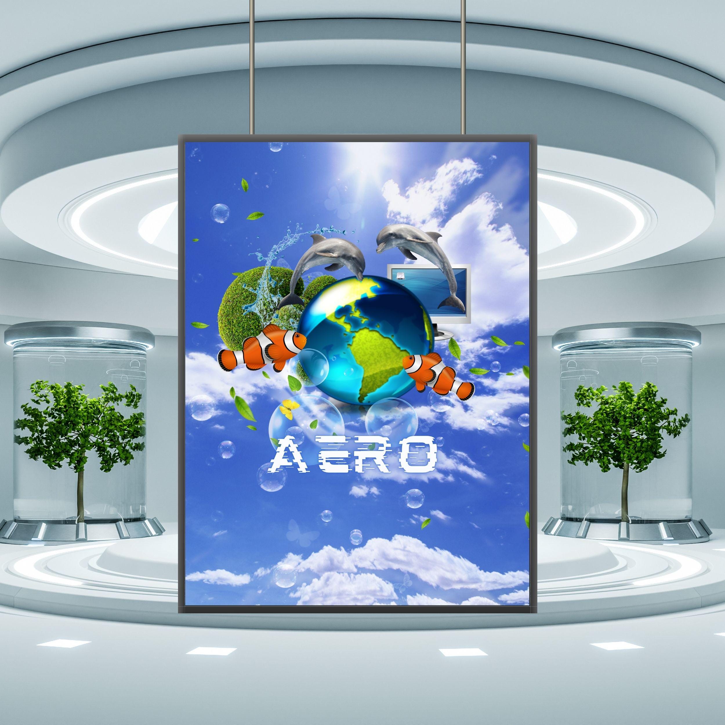 Frutiger Aero Poster | Y2K Futurism Digital Download | Nostalgiacore ...