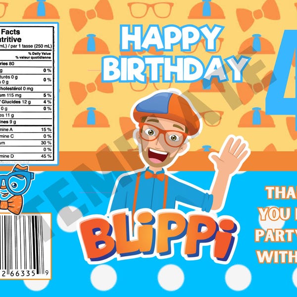 Blippi Font Svg - Etsy