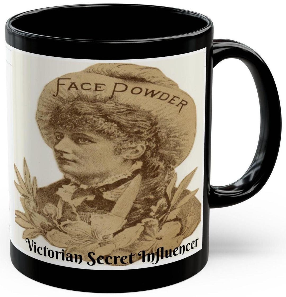 Victorian Secret Influencer Vintage Beauty Consultant Mug, Retro Glam ...