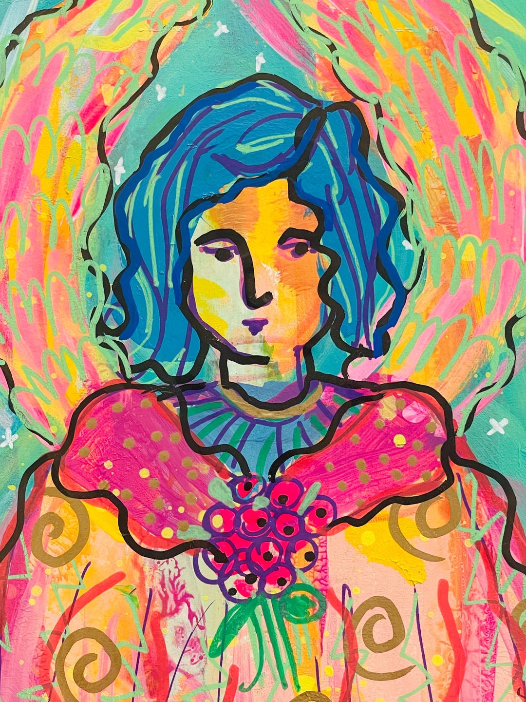 Feminist Emotional Art - Guardian of Unseen Sacrifices - Women’s Labor ...