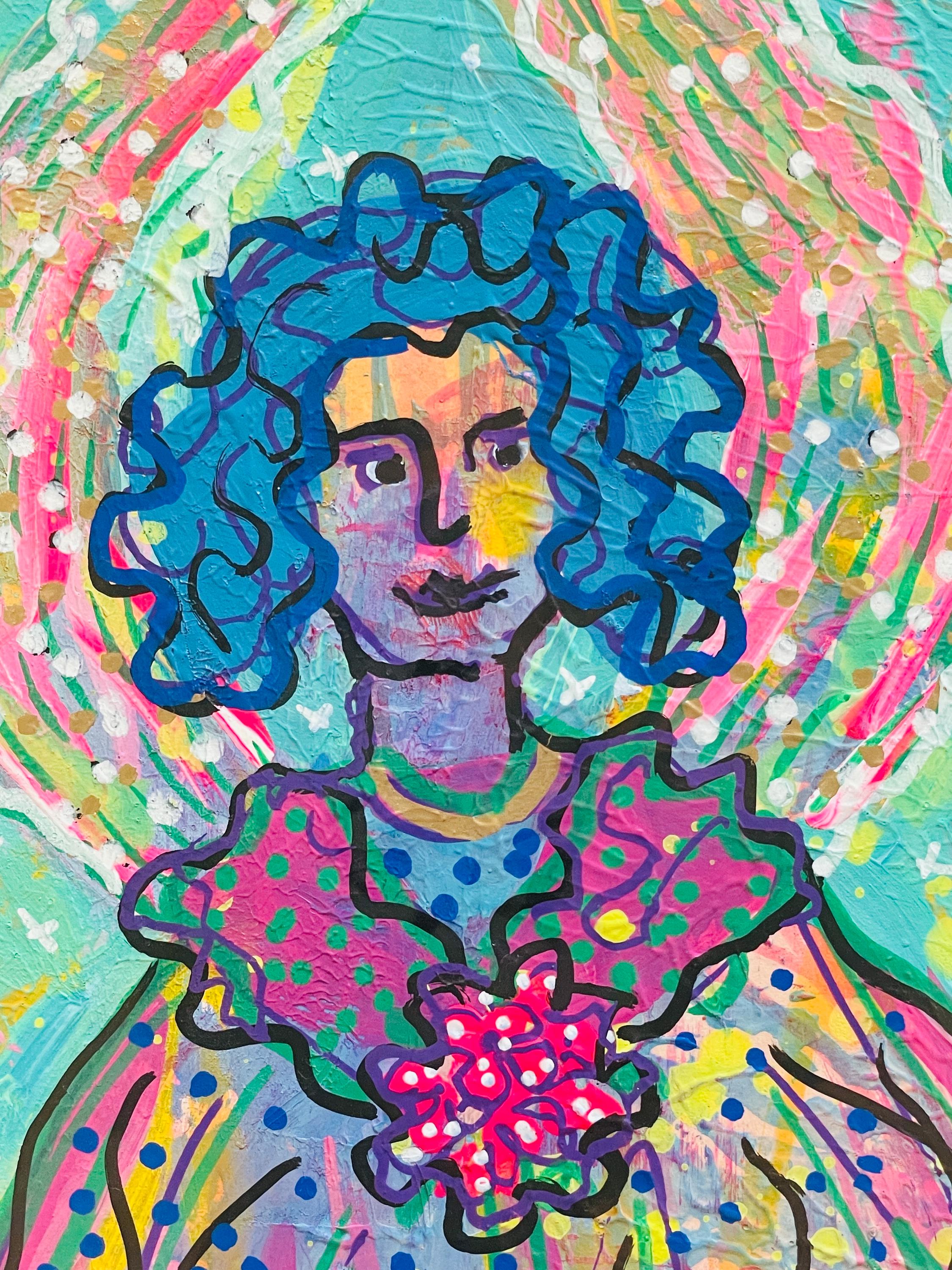 Guardian Angel Hand Painted Artwork Original One of Kind Guardians of ...