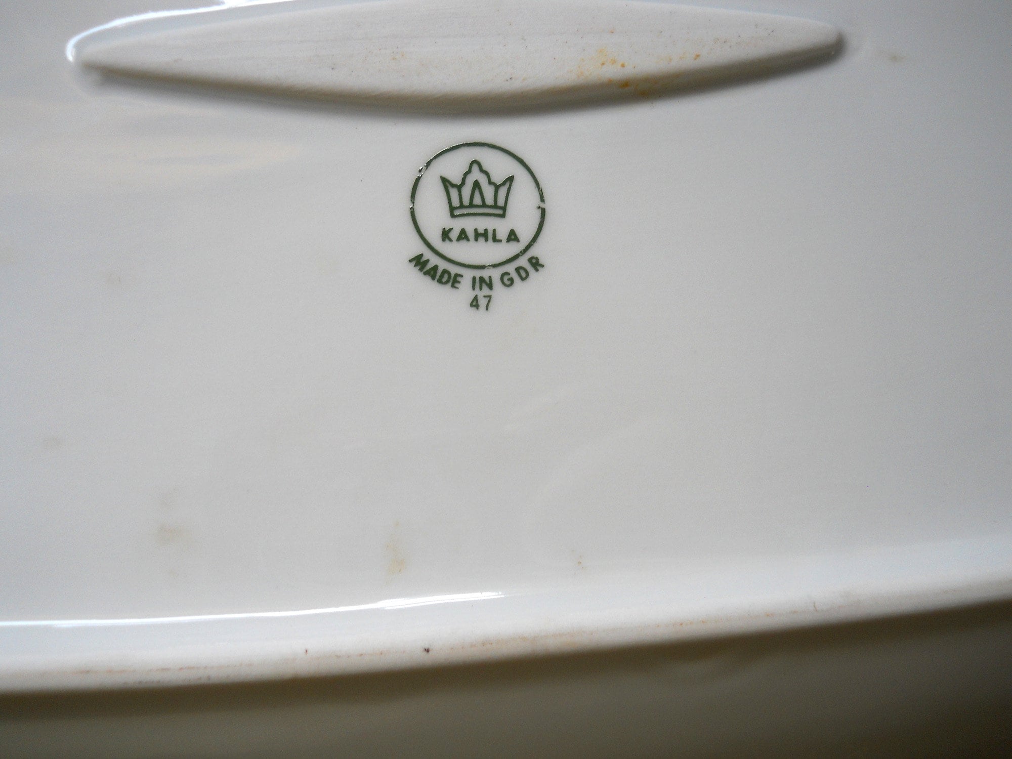 Kahla Oval Dinner Platter Large Serving Plate German Porcelain - Etsy