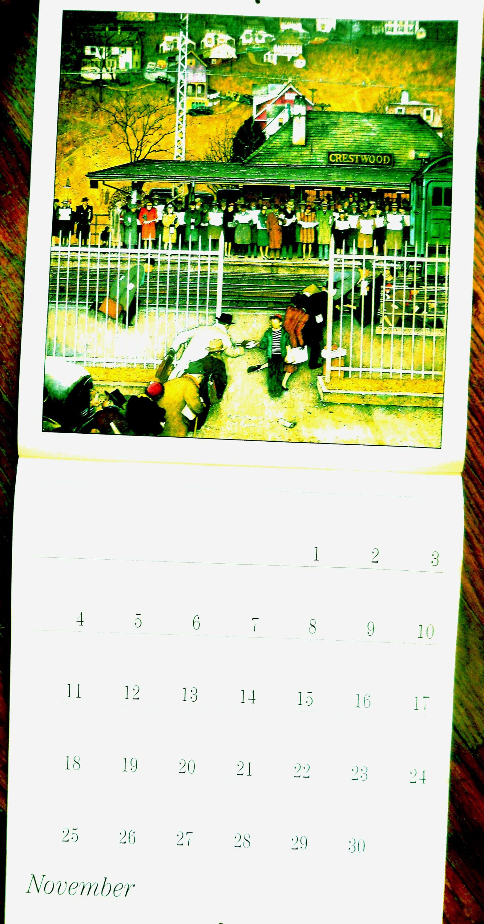 Norman Rockwell 2001 Calendar, Vintage Norman Rockwell Collectible, the ...