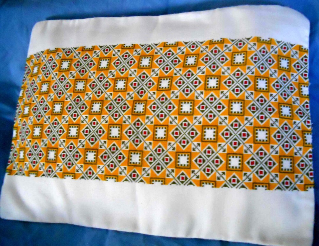 Ukrainian Embroidered Pillow Cover, Rectangular Cross Stitch Cushion ...