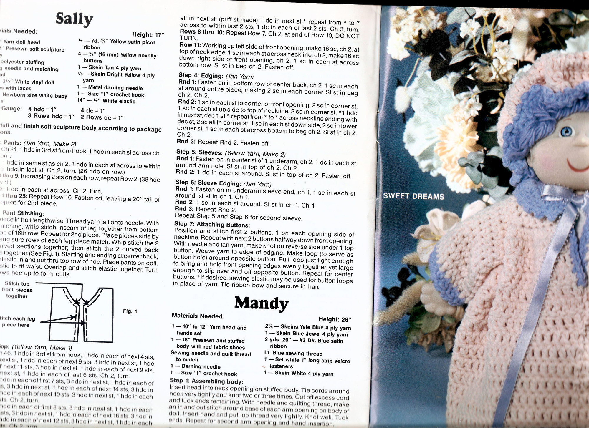 Crochet Dresses Patterns for Dolls, Jamboree Dolls, Little Girl of ...