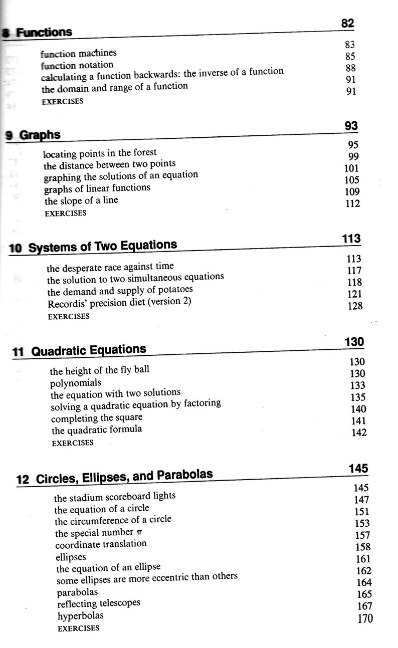 ALGEBRA the Easy Way 1996 Third Edition Book If You Want to Learn Algebra and Raise Your Grades ...