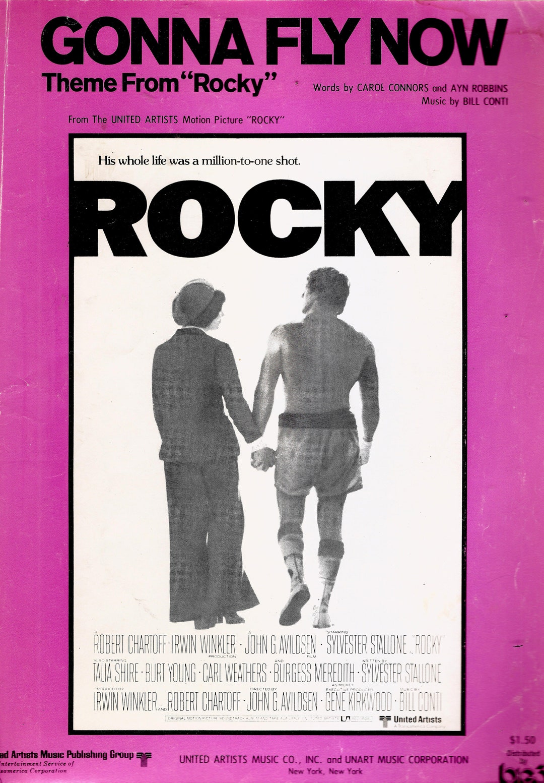 Silvester Stallone "rocky" Gonna Fly Now Theme From "rocky" Motion ...