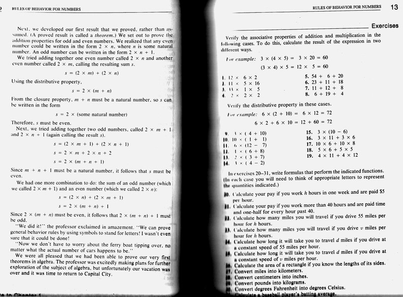 ALGEBRA the Easy Way 1996 Third Edition Book If You Want to Learn Algebra and Raise Your Grades ...