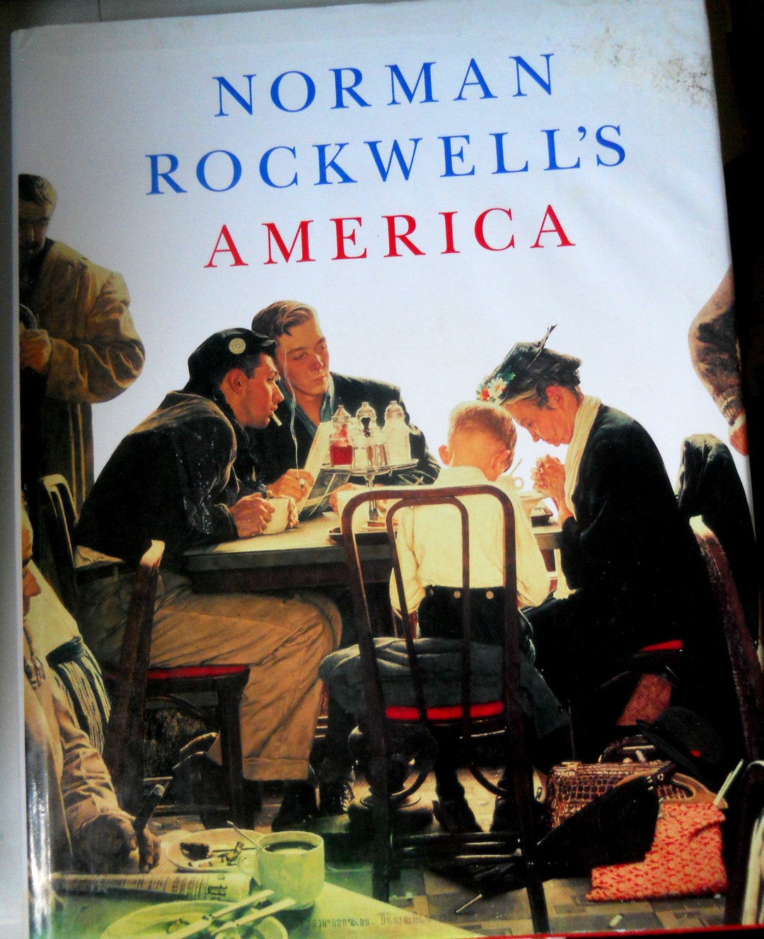 Norman Rockwell's AMERICA, 1985 Edition Fully Illustrated Book, Vintage ...