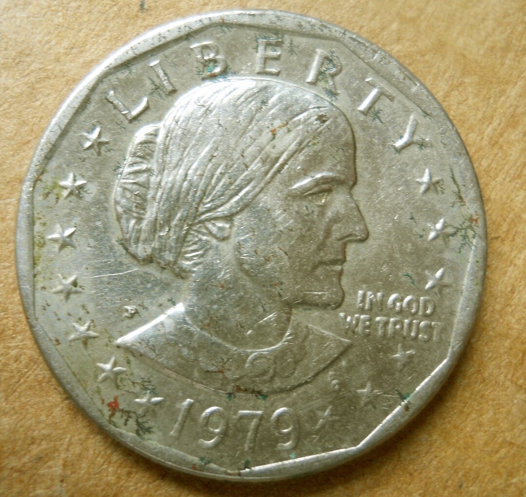 1979 P Susan B Anthony Mint 1 Dollar Coin Rare - Etsy