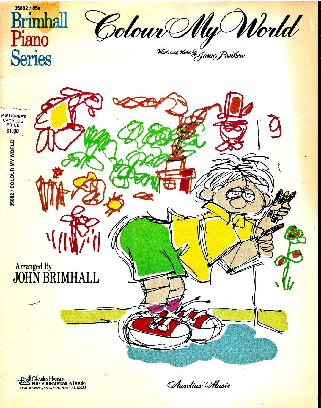 Colour My World Music Sheet PDF Digital Format From the "ballet for the ...