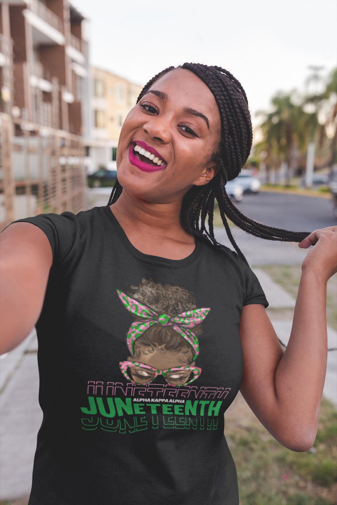 AKA Juneteenth T-shirt - Etsy